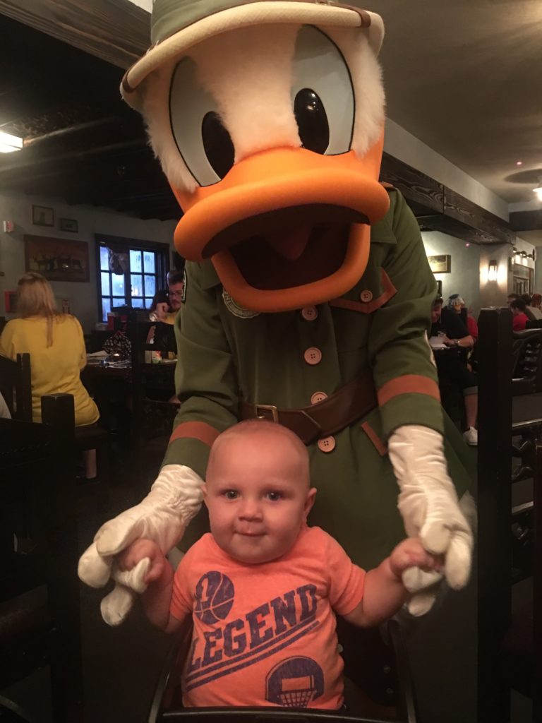 Where in the World is Donald Duck? Disney World, That Is - The Cleland Clan