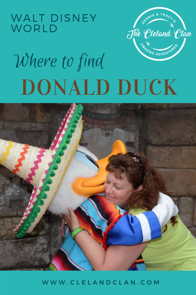 Where in the World is Donald Duck? Disney World, That Is - The Cleland Clan